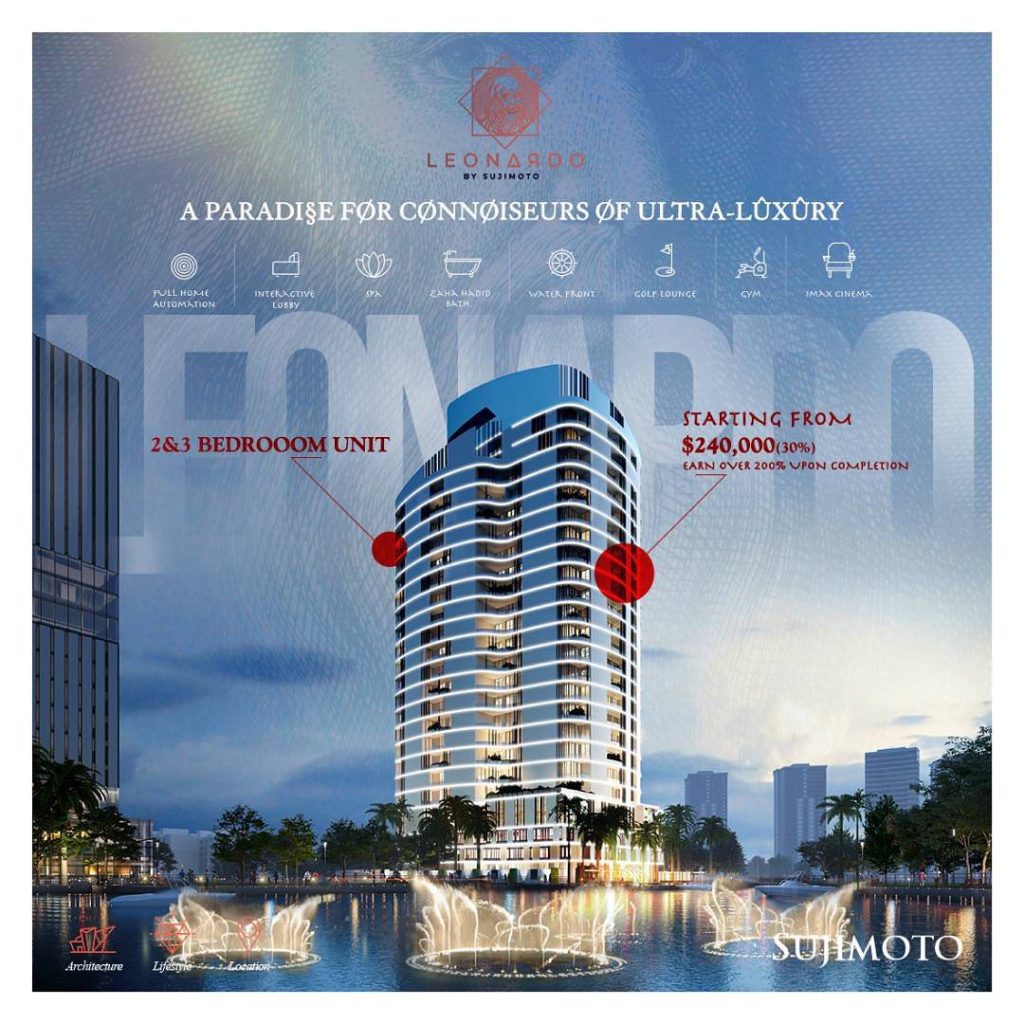 $920 Million (N685 Billion) Sujimoto’s Six Audacious Projects for 2023
